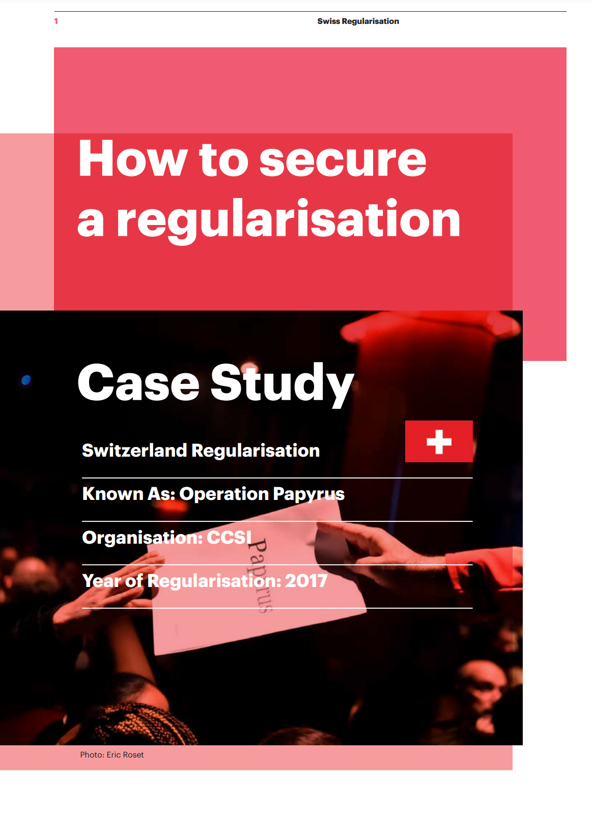 Campaigning for regularisation in Europe - PICUM